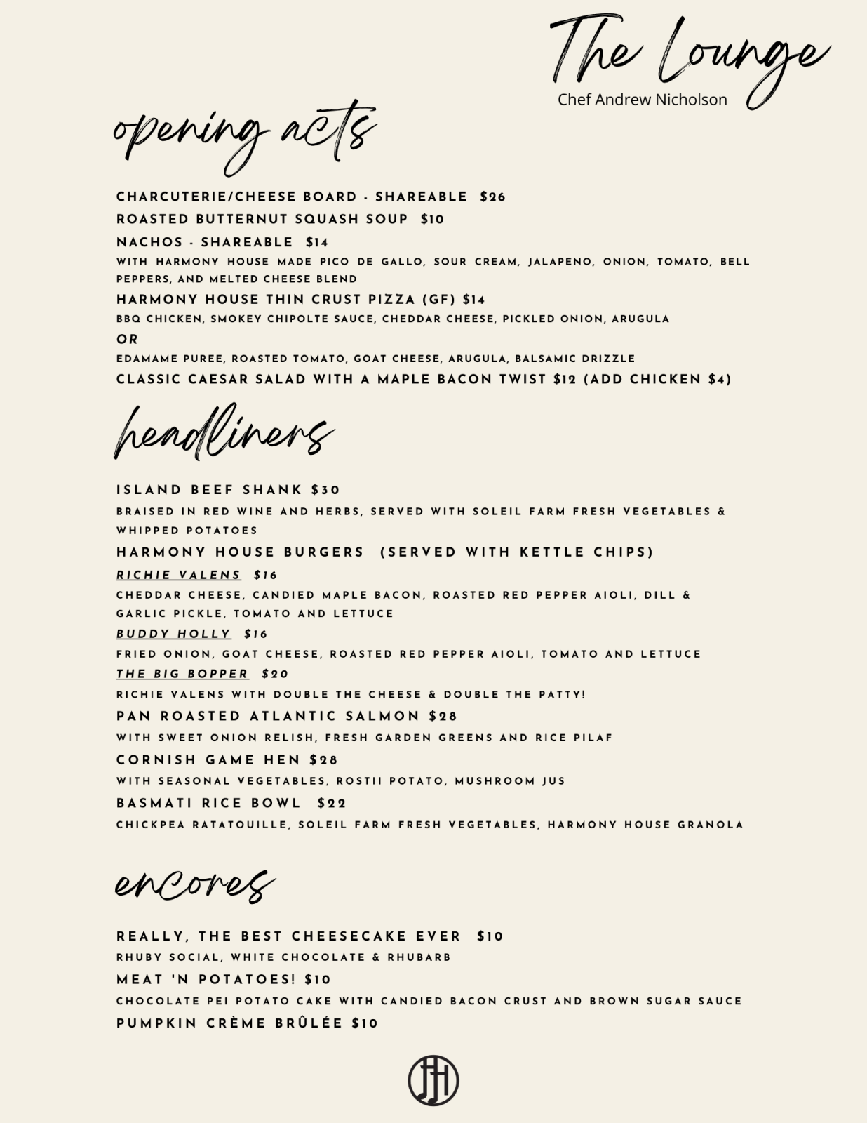 Dining - Harmony House